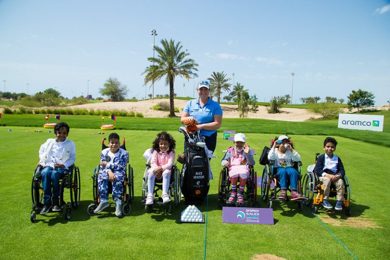 HEWSON DEDICATES TIME TO GOLF CLINIC FOR CHILDREN WITH DISABILITIES ...