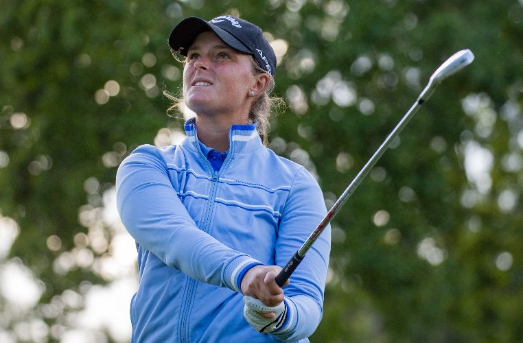 Catrin Nilsmark and her winning team - Ladies European Tour