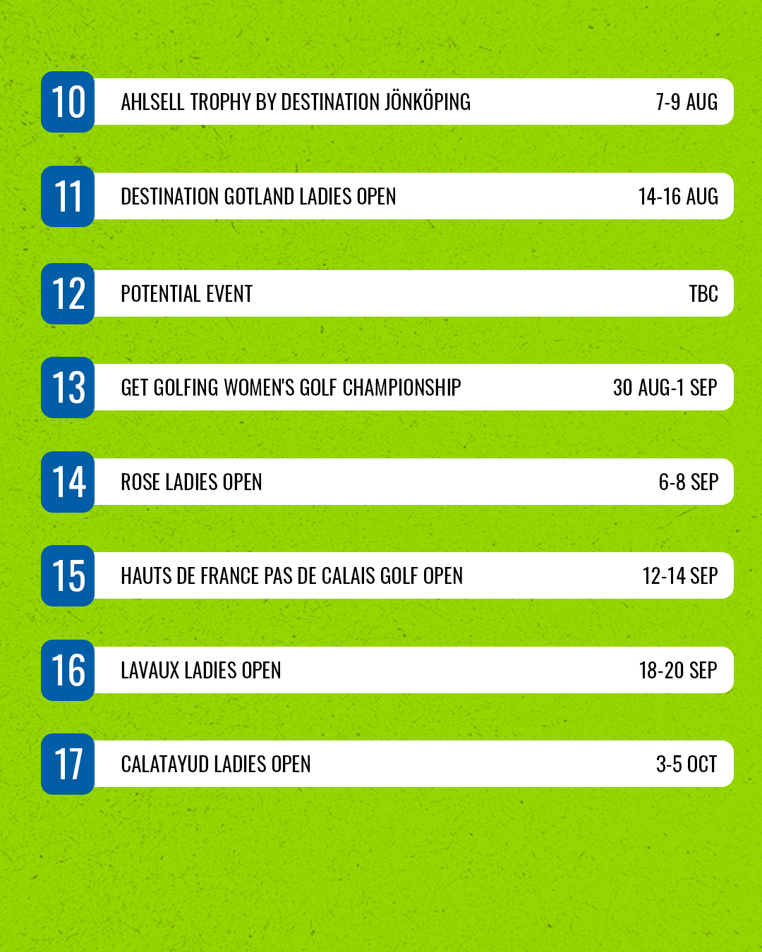 Follow all the action and our players on @letaccess on Instagram , X ...