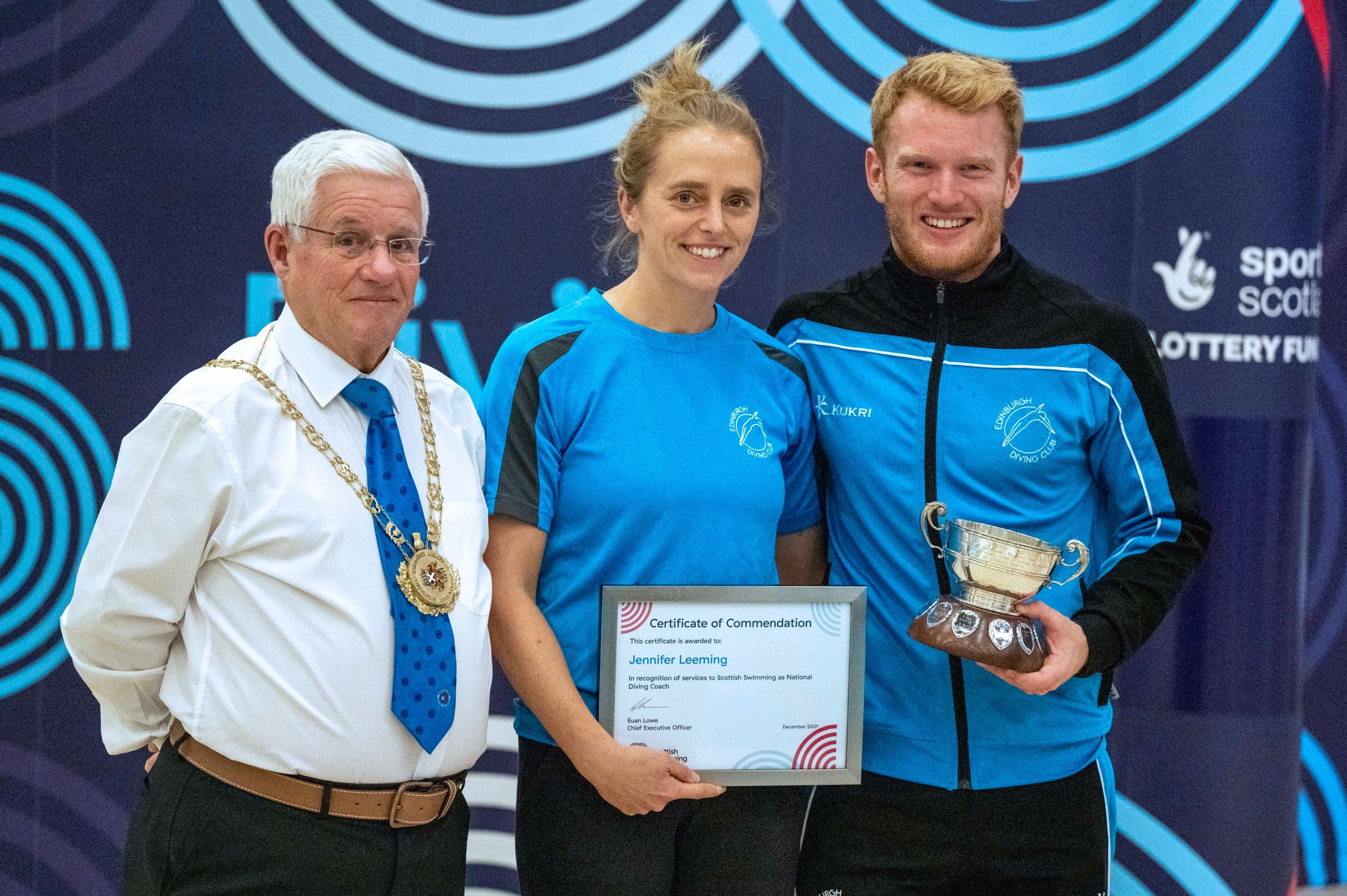 Diving Trophy Winners