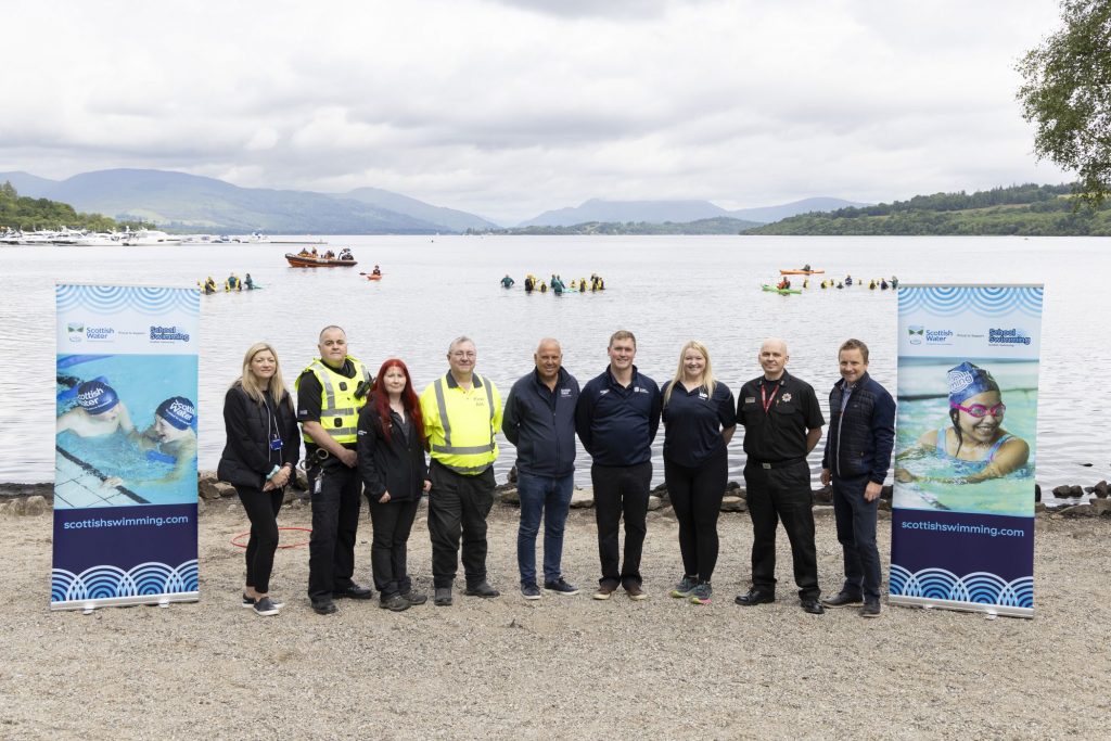L-R – Claire Hubler, Roddie MacNeil, Joanne King, Cameron Taylor, Alan ...